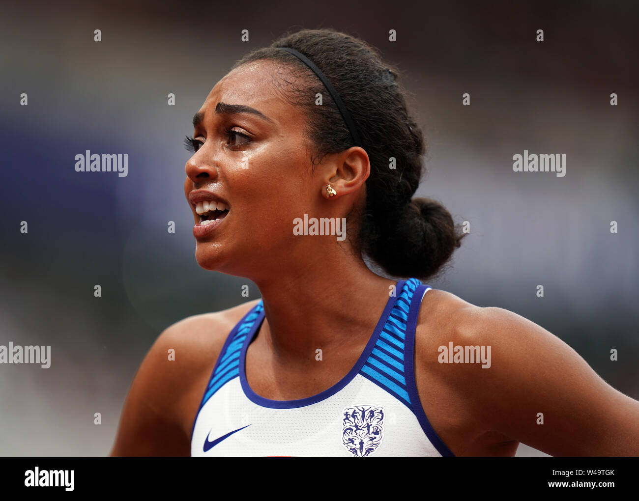 Great Britain's Adelle Tracey after the Women's 800m during day two of ...