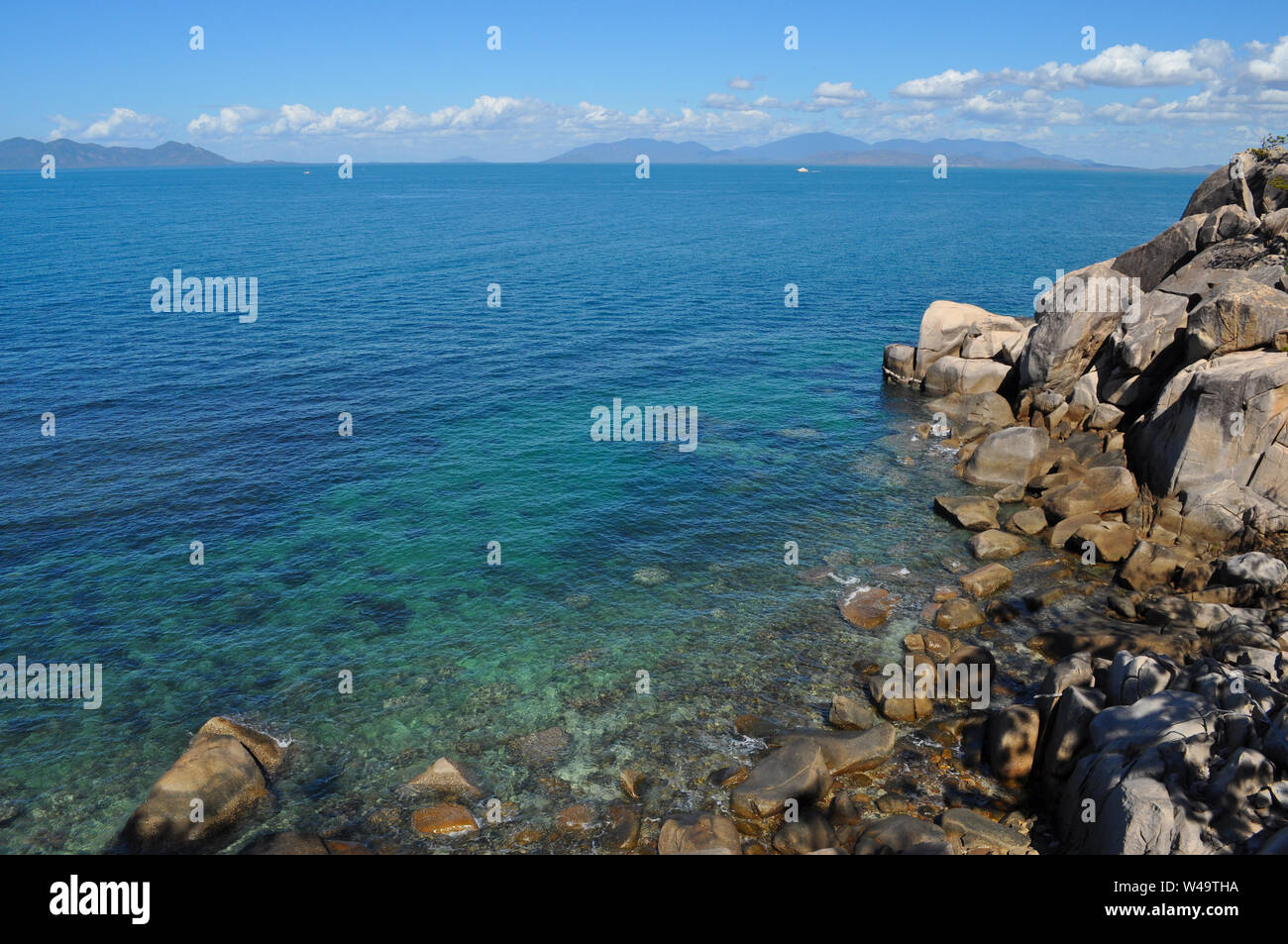Great barrier reef australia from space hi-res stock photography and ...