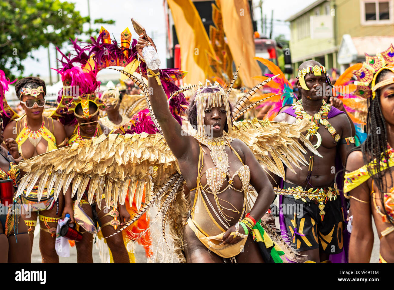 Saint Lucia Carnival 2019; July 15 2019 Stock Photo - Alamy