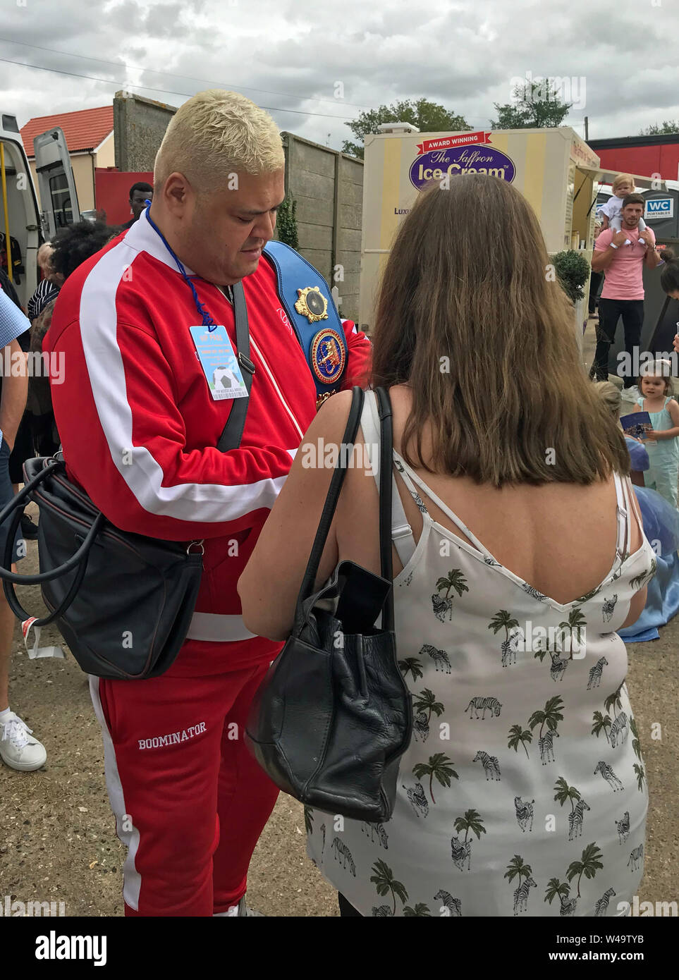 Reality TV star Heavy D, also known as The Boominator, signs some ...