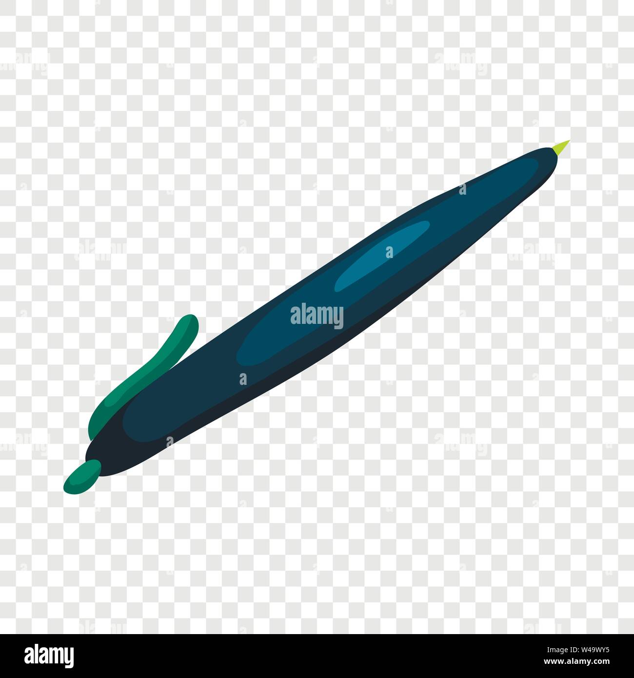 Pen icon, cartoon style Stock Vector Image & Art - Alamy