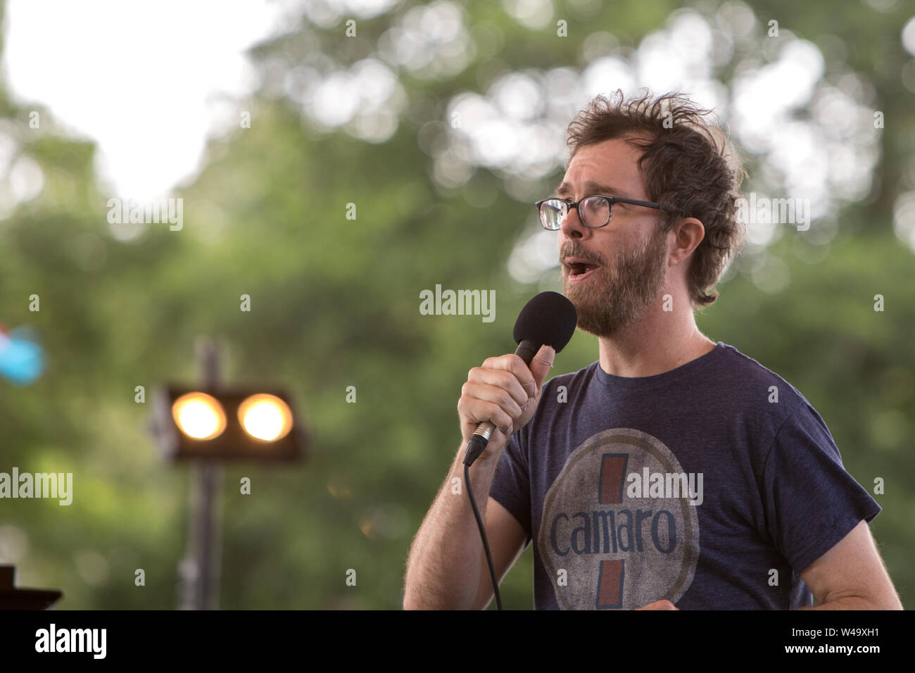 Southwold, UK. 20th July, 2019. American singer/songwriter Ben Folds ...