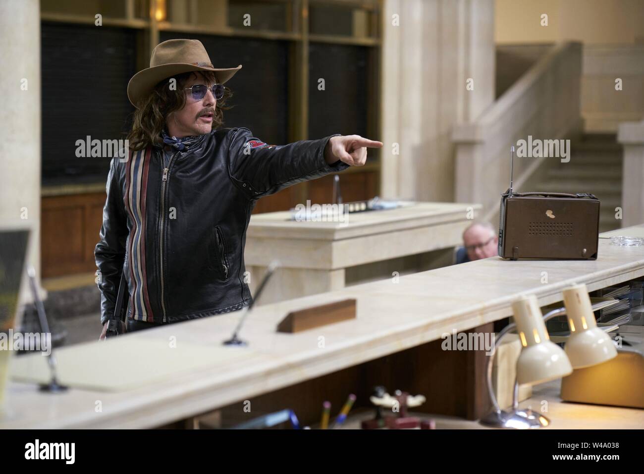 ETHAN HAWKE in STOCKHOLM (2018), directed by ROBERT BUDREAU. Credit ...