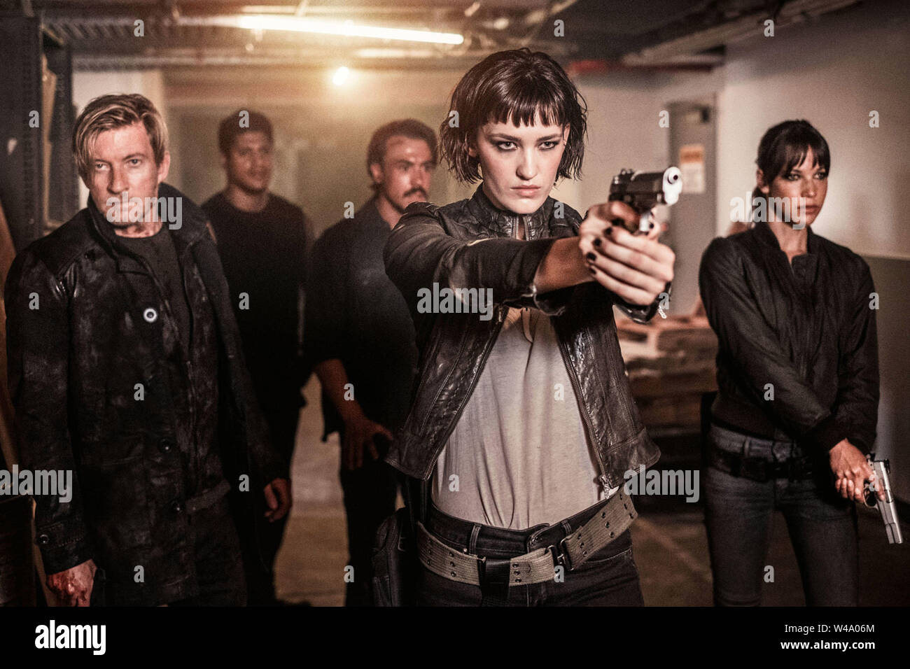 CAROLINE FORD and TESS HAUBRICH in NEKROTRONIC (2018), directed by KIAH ...