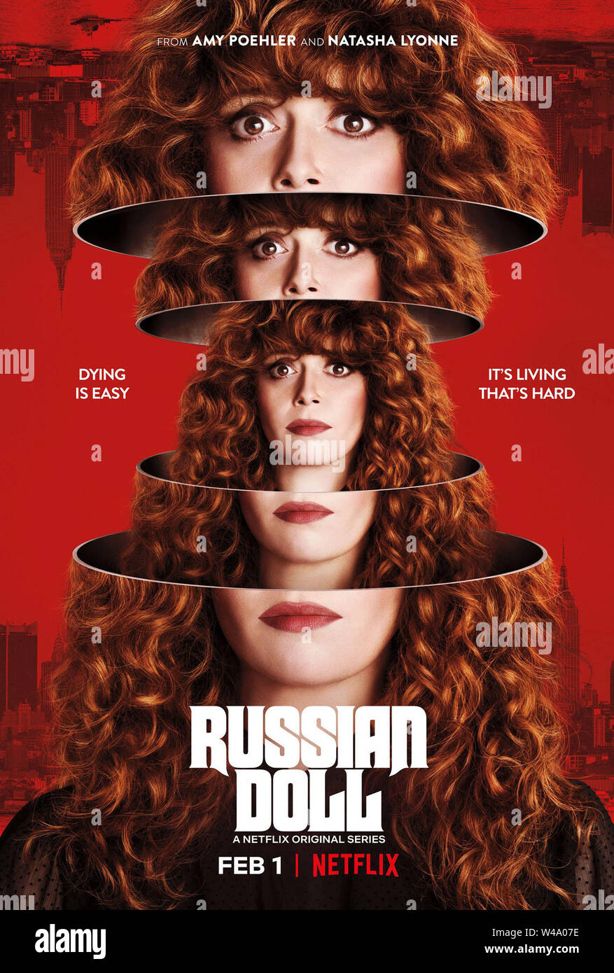NATASHA LYONNE in RUSSIAN DOLL (2019), directed by NATASHA LYONNE , AMY ... NATASHA LYONNE in RUSSIAN DOLL (2019), directed by NATASHA LYONNE , AMY ...