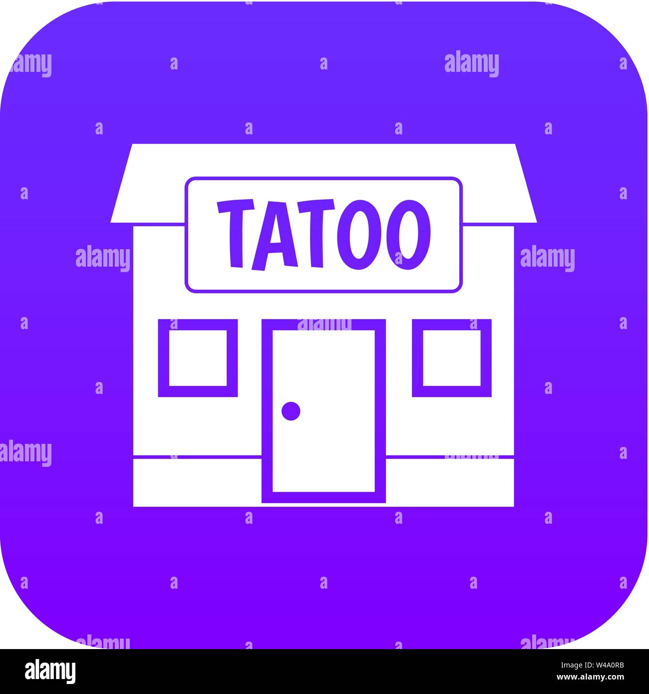 Front door professional building Cut Out Stock Images & Pictures - Alamy