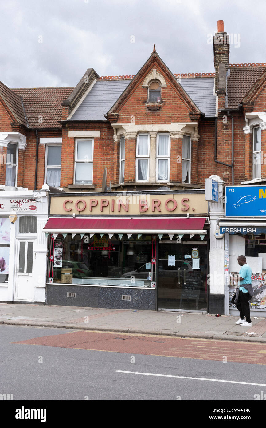 South london butchers hi-res stock photography and images - Alamy