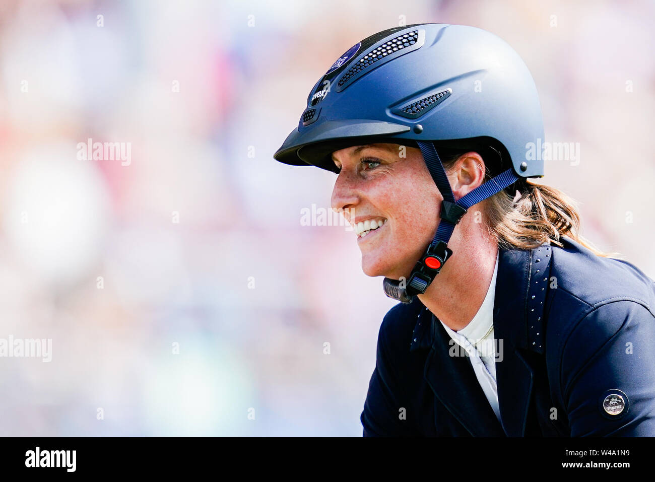 Aachen, Germany. 21st July, 2019. Equestrian sports, CHIO, jumping: The ...