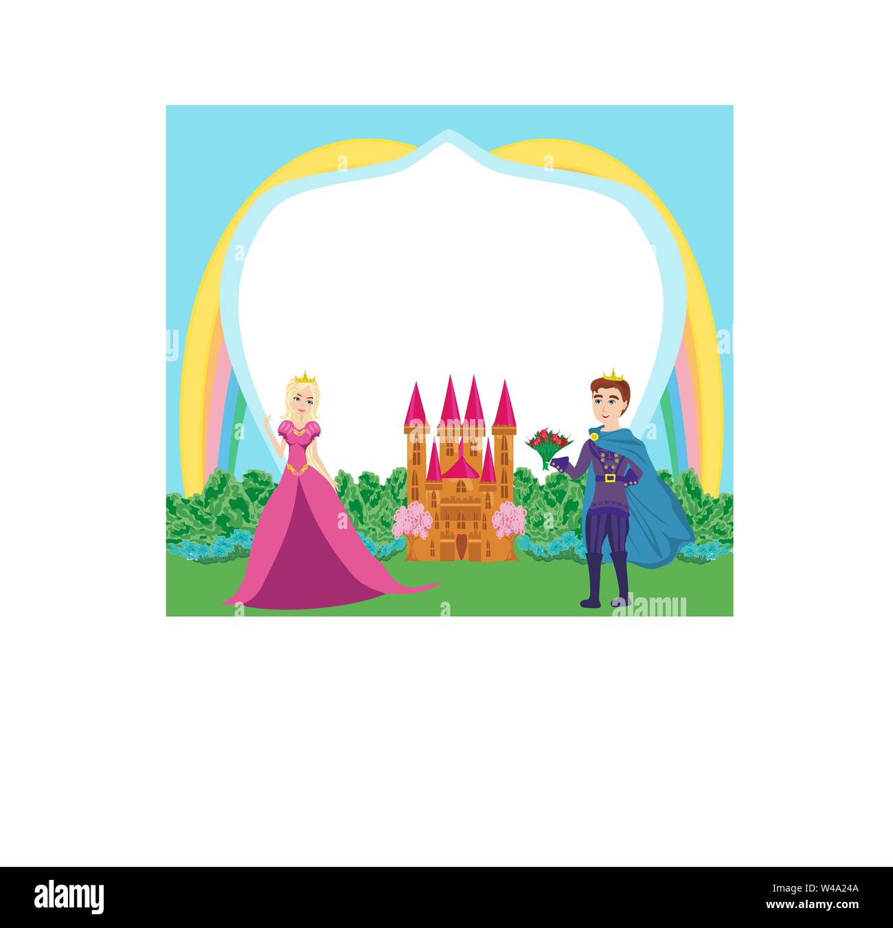 Mansion of horses Stock Vector Images - Alamy