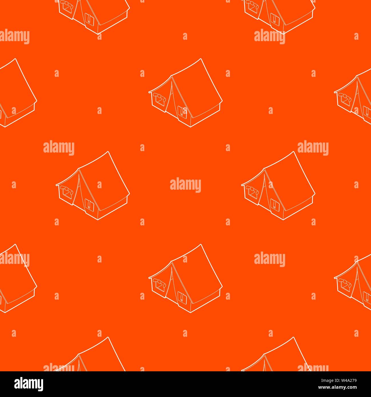 Tent pattern vector orange Stock Vector Image & Art - Alamy