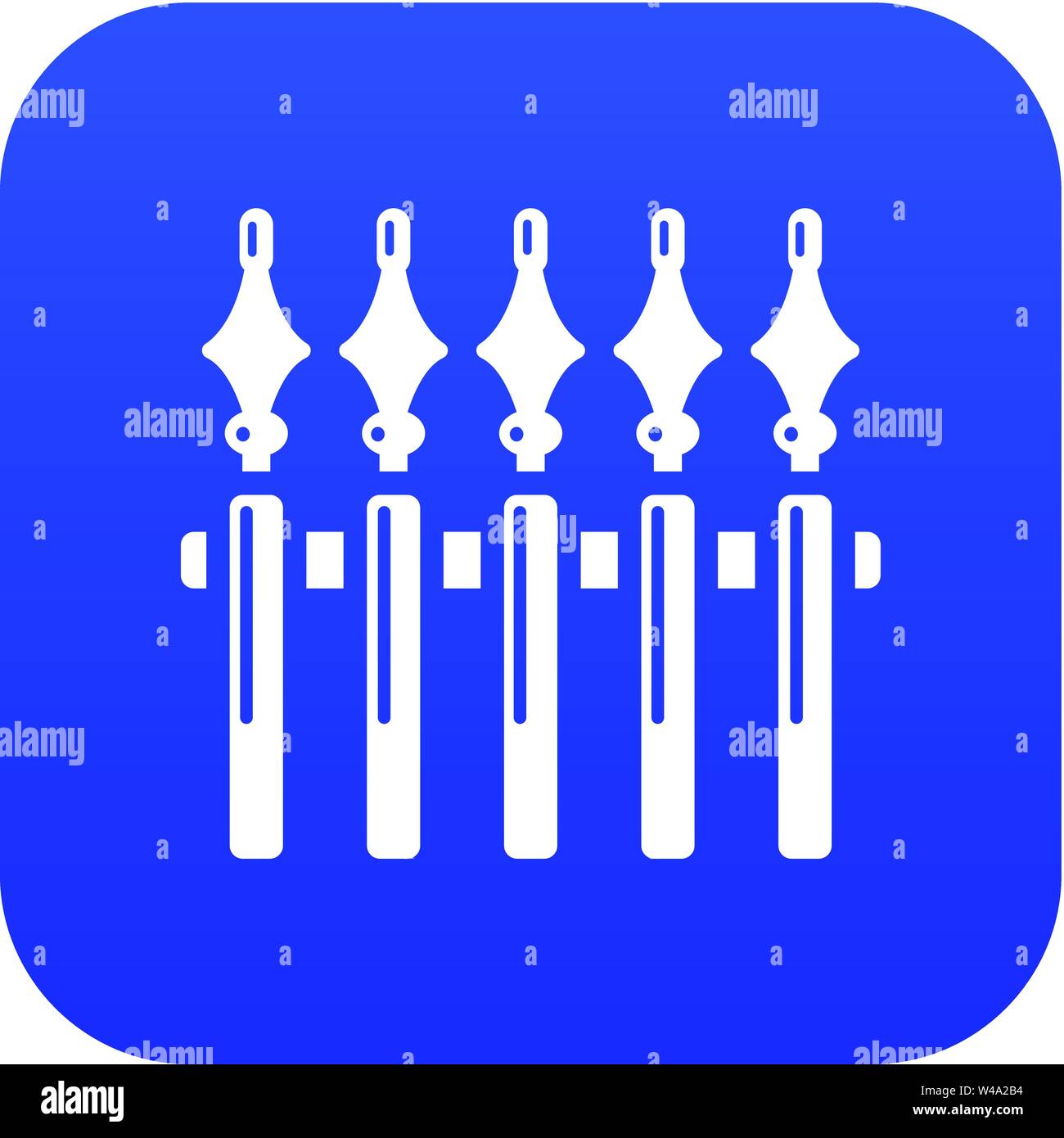 Guardrail icon, simple black style Stock Vector Image & Art - Alamy