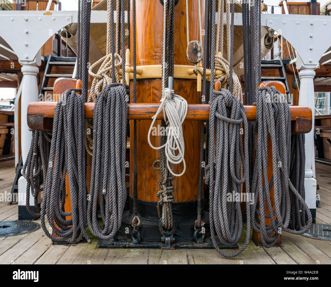 Ships Rigging High Resolution Stock Photography and Images - Alamy