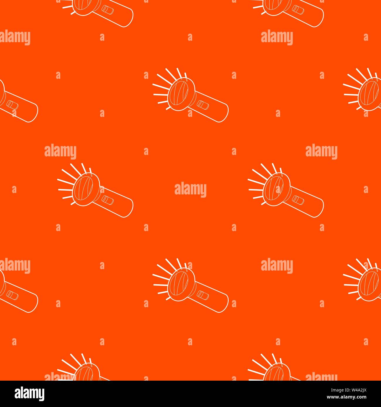 Flashlight pattern vector orange Stock Vector Image & Art - Alamy