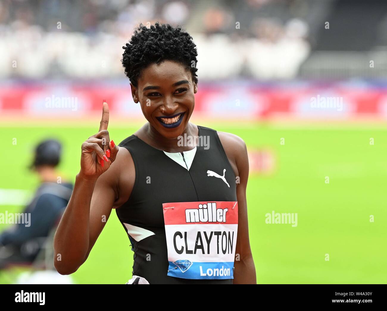 2019 rushell clayton jam celebrates hi-res stock photography and images ...