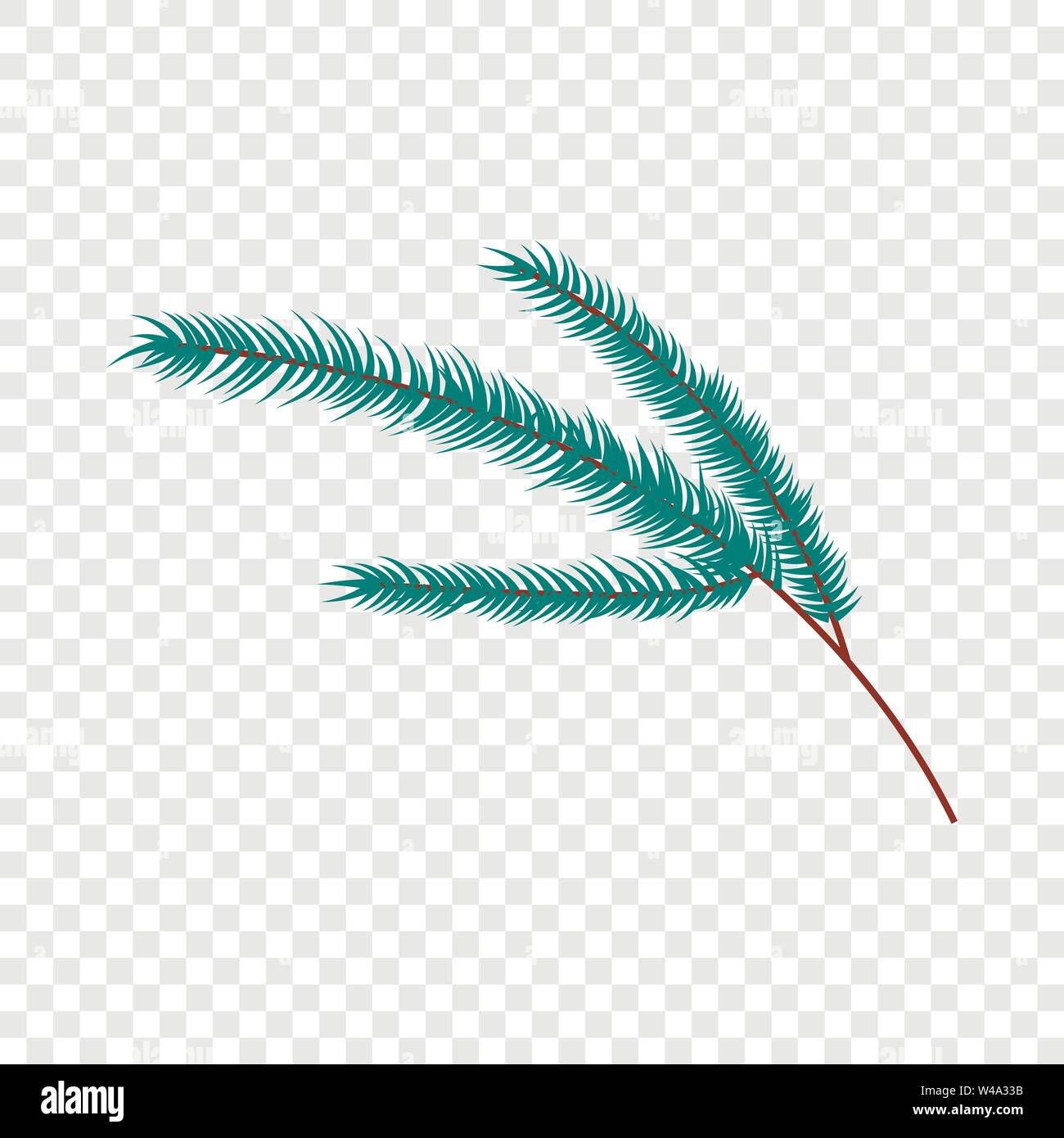 Fir branch icon, cartoon style Stock Vector Image & Art - Alamy