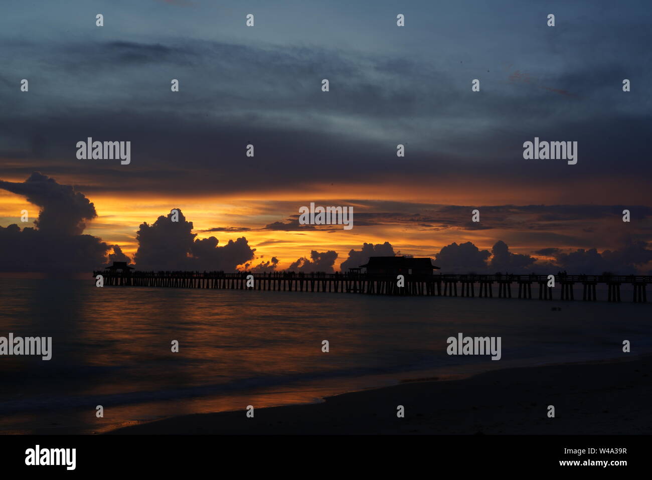 Southwest Florida Beach Sunset High Resolution Stock Photography and ...