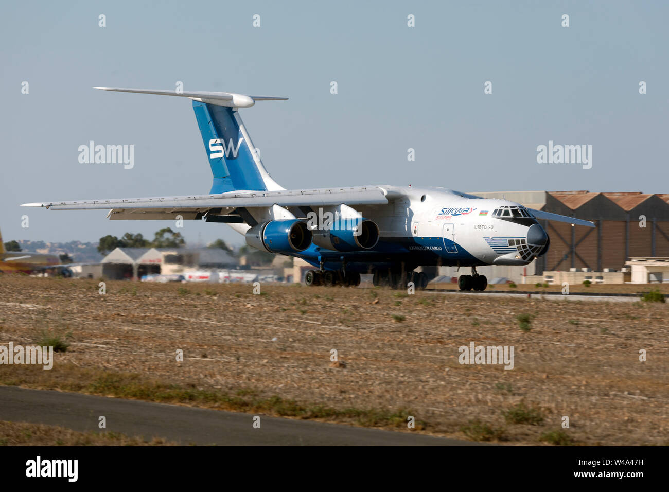 Ilyushin il 76td 90sw silk way hi-res stock photography and images - Alamy