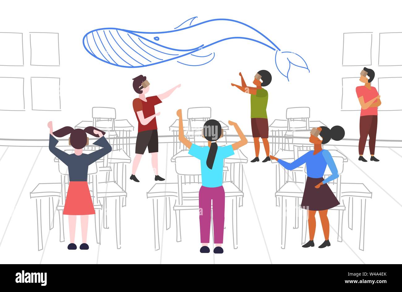 Modern african school Cut Out Stock Images & Pictures - Alamy