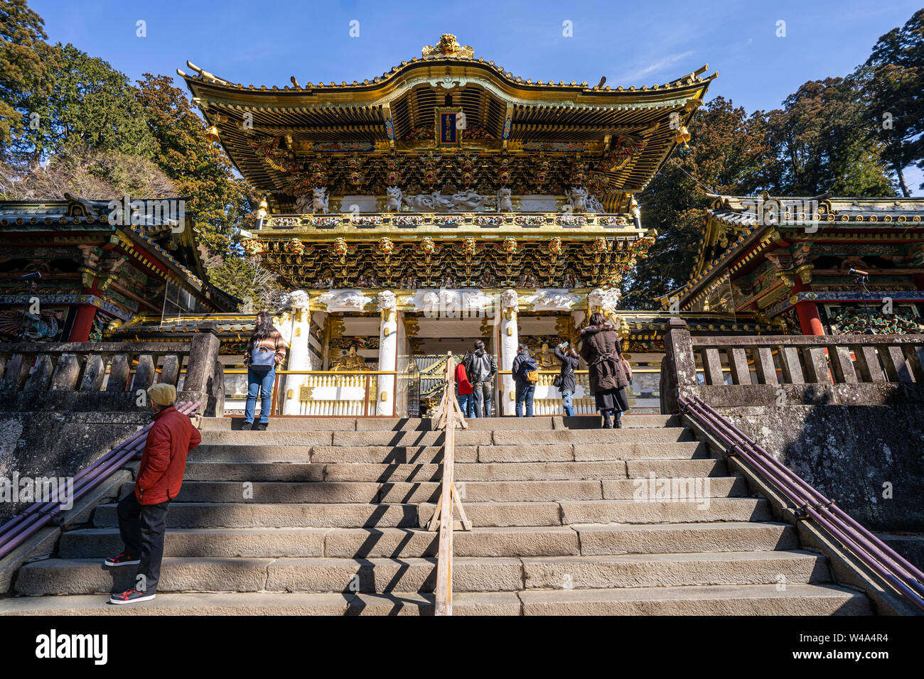 Yomeimon Gate. Japan's most ornate structure, giving off a grand and ...
