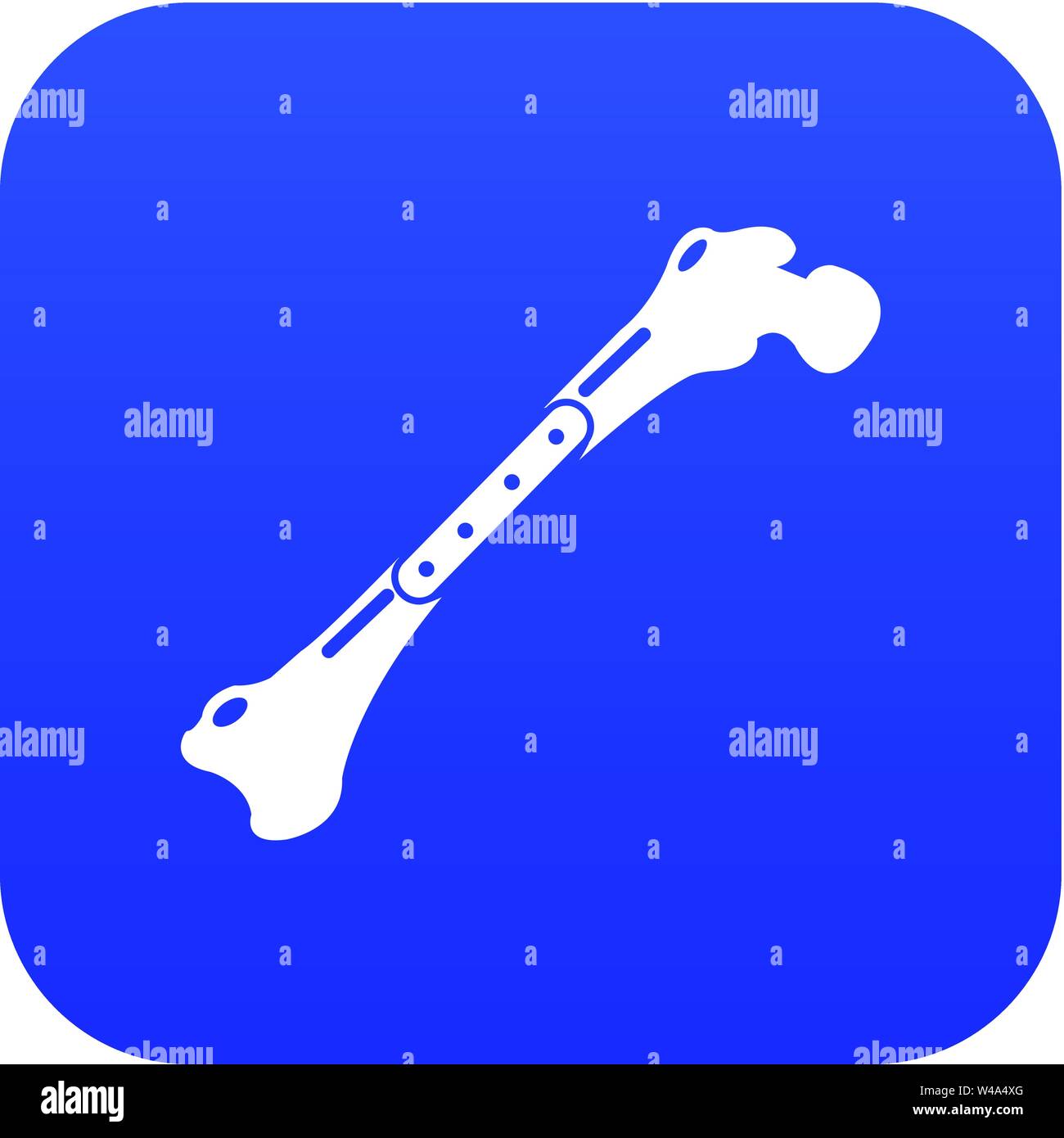 Knee bone skeleton ray scan Cut Out Stock Images & Pictures - Alamy