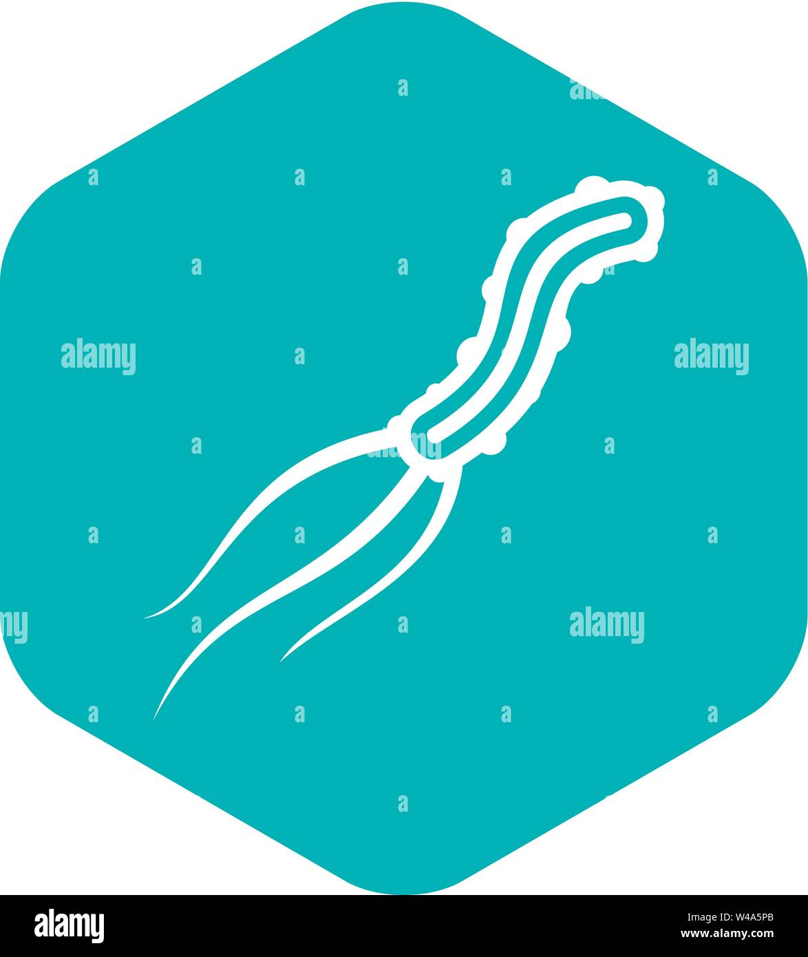 Dangerous virus icon, simple style Stock Vector Image & Art - Alamy