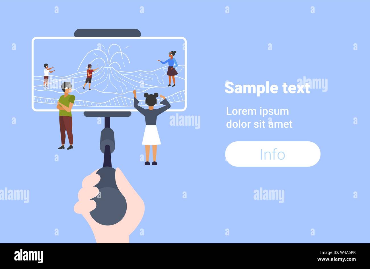 3d race simulator virtual reality Stock Vector Images - Alamy