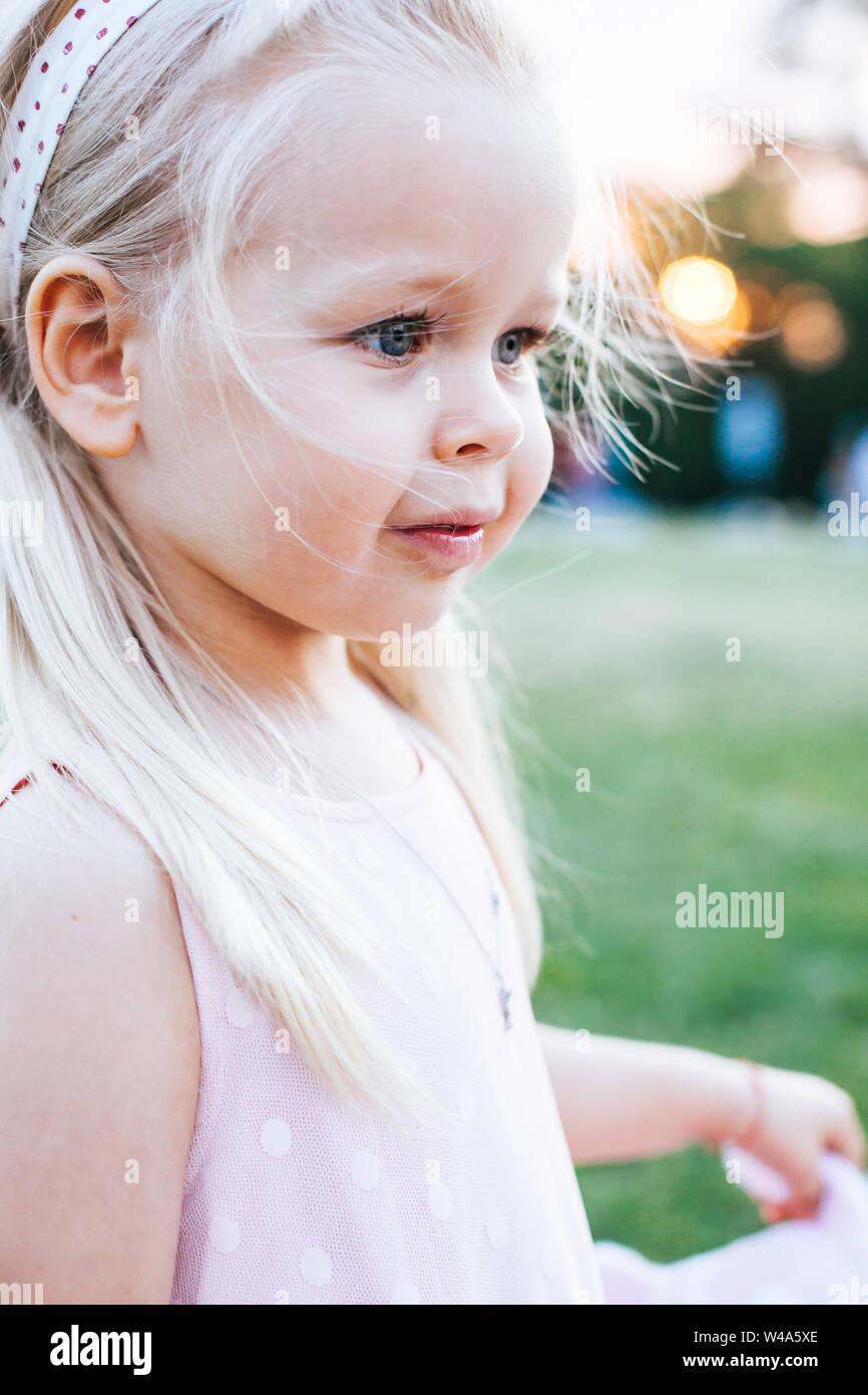 Toddler kid child big eyes caucasian hi-res stock photography and ...