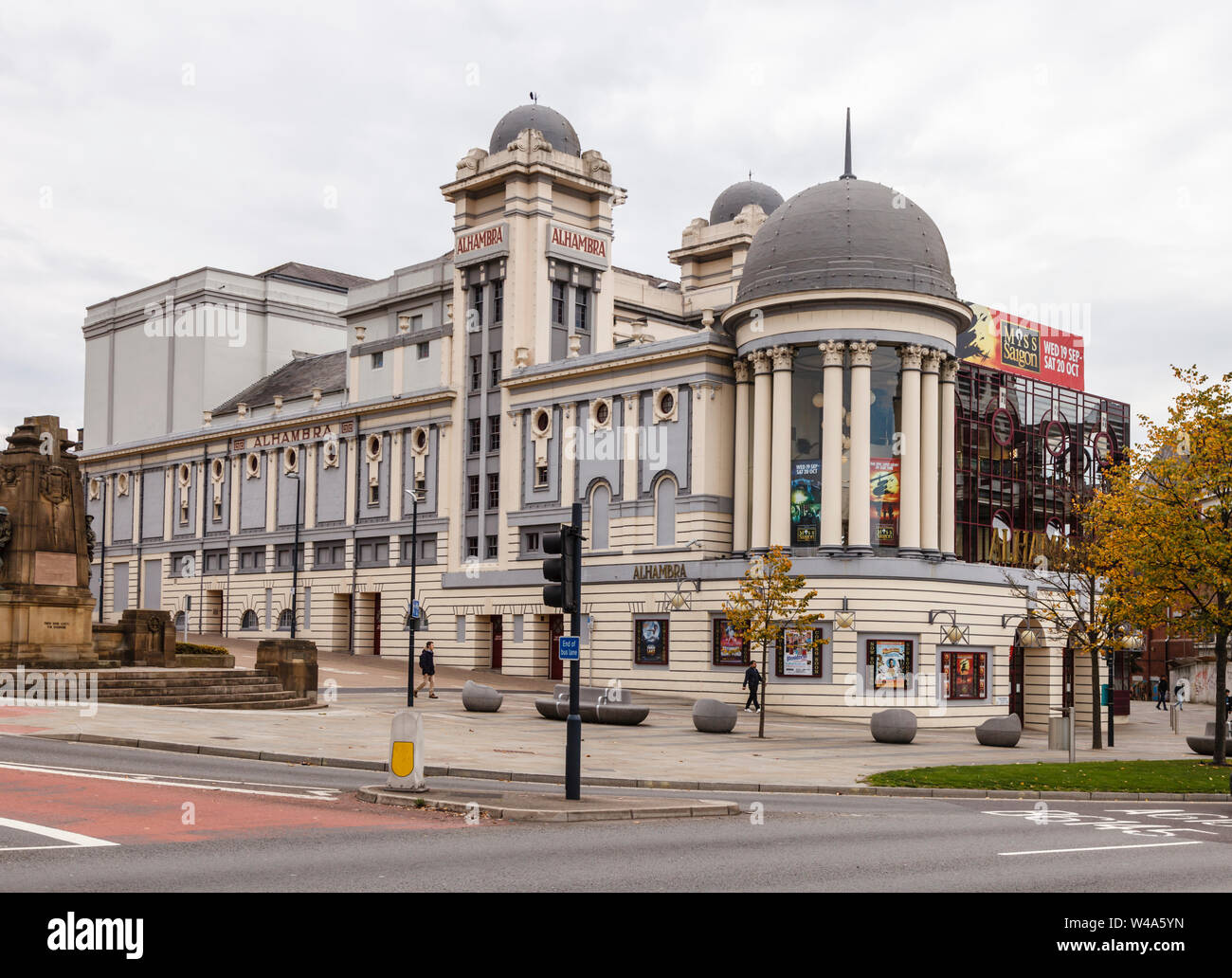The Alhambra Theatre, Bradford, UK Stock Photo - Alamy