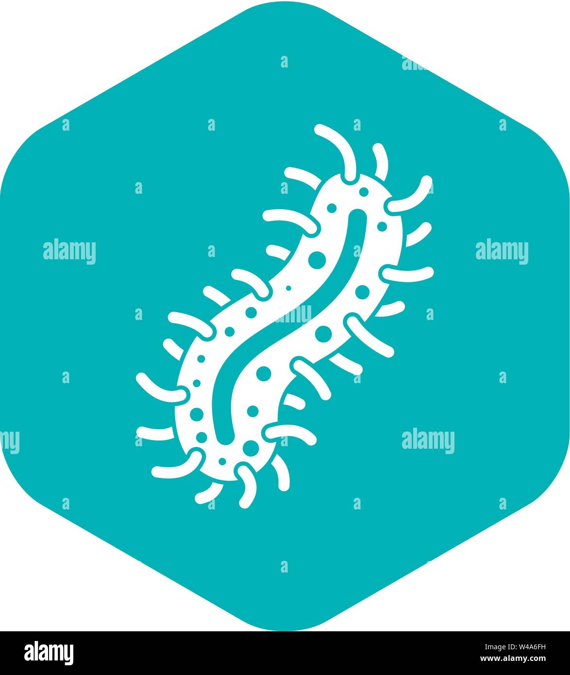 Cell of dangerous virus icon, simple style Stock Vector Image & Art - Alamy