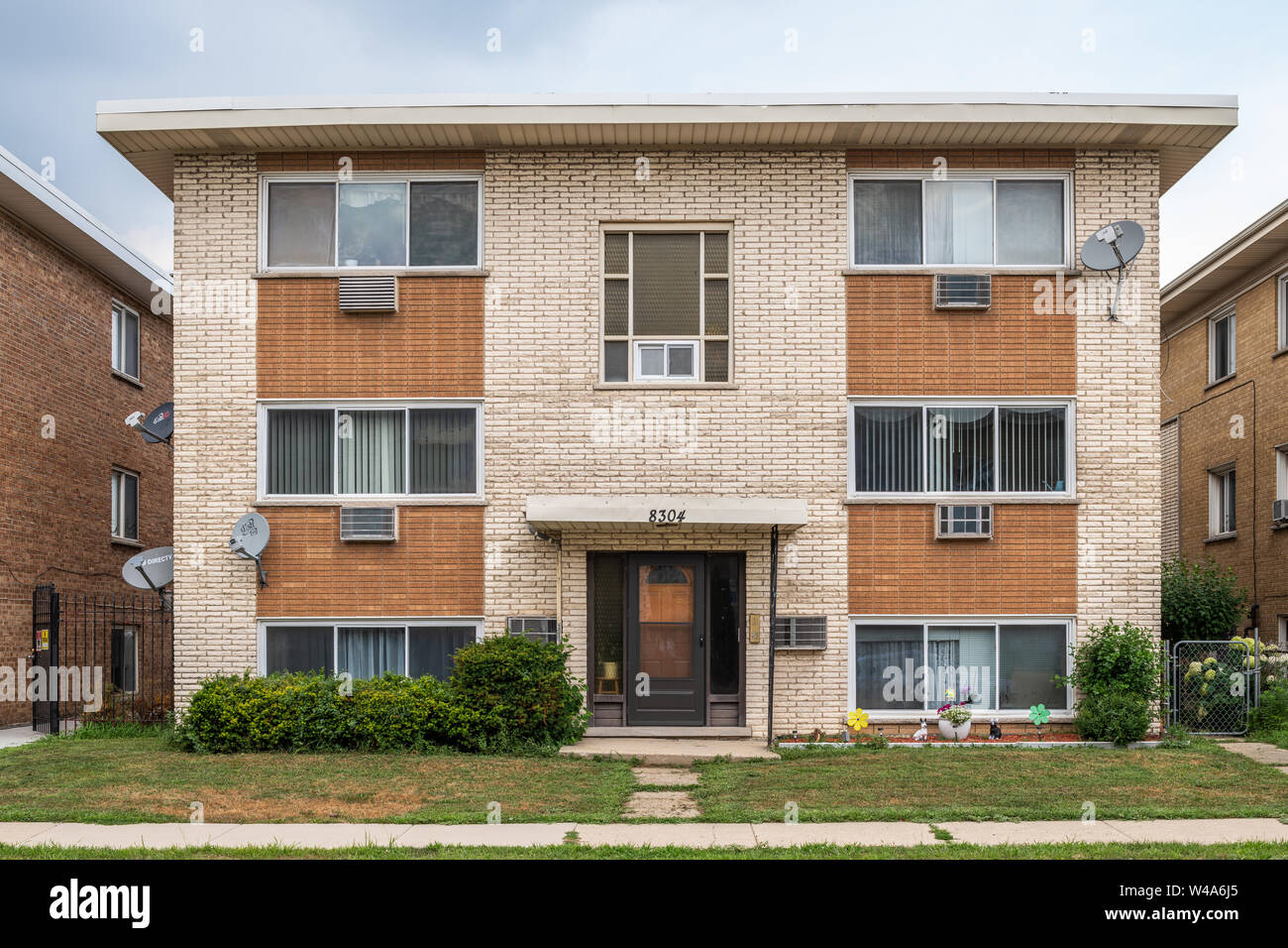Polish Flats in River Grove Stock Photo - Alamy