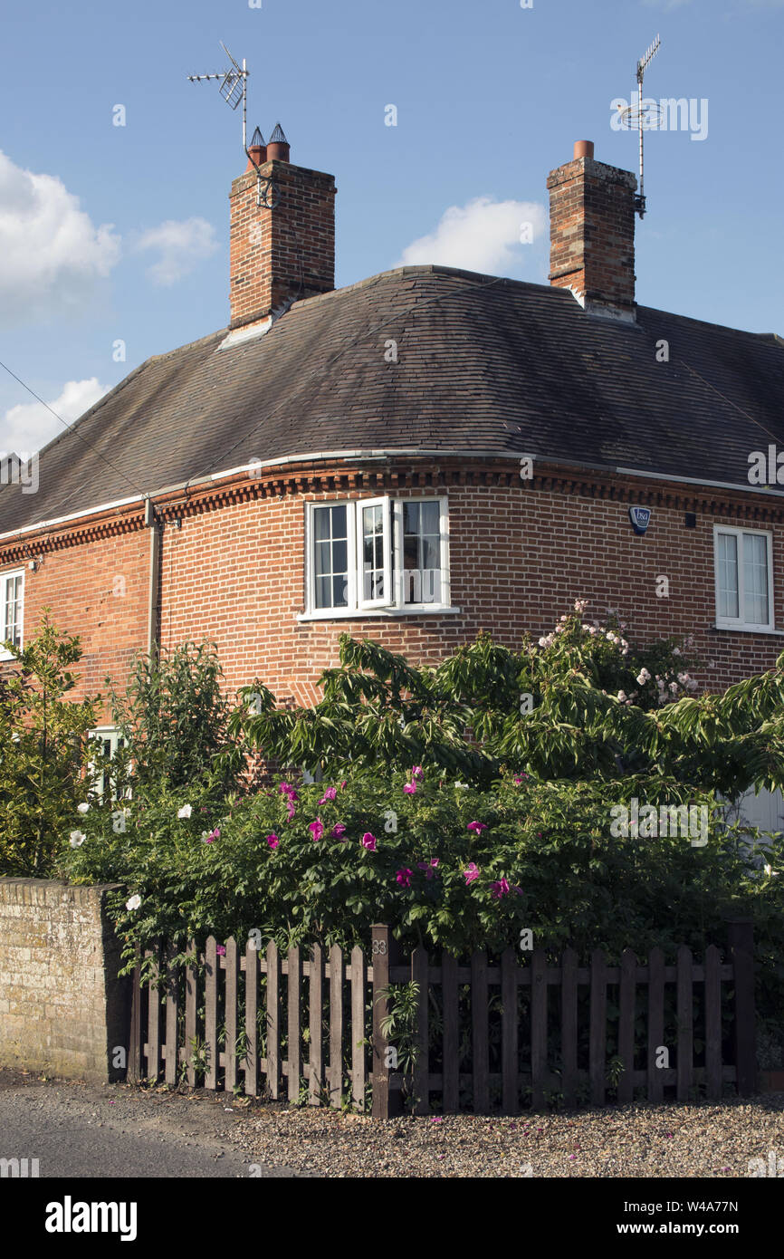 Classic house in the picturesque village of Wangford, Suffolk Stock ...