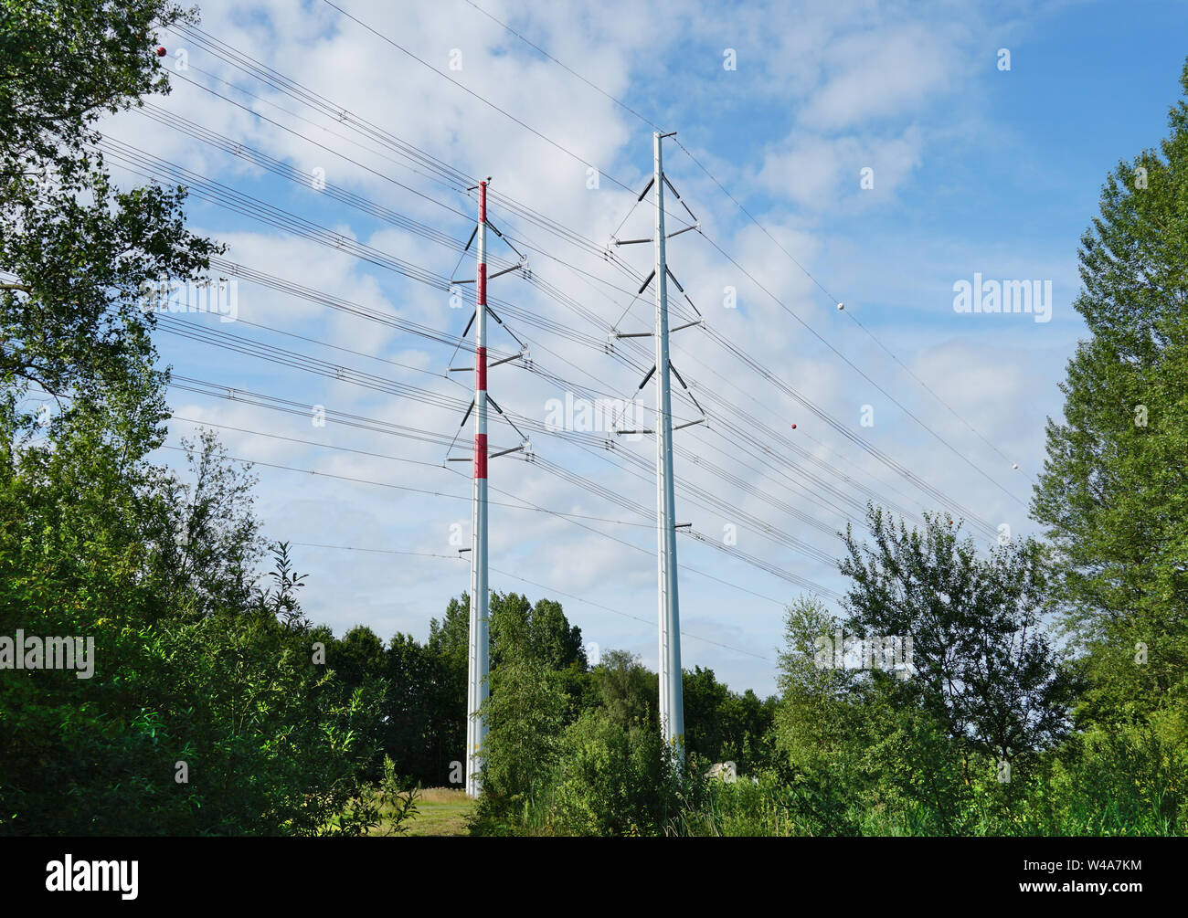 High Voltage Underground Power Cable High Resolution Stock Photography ...