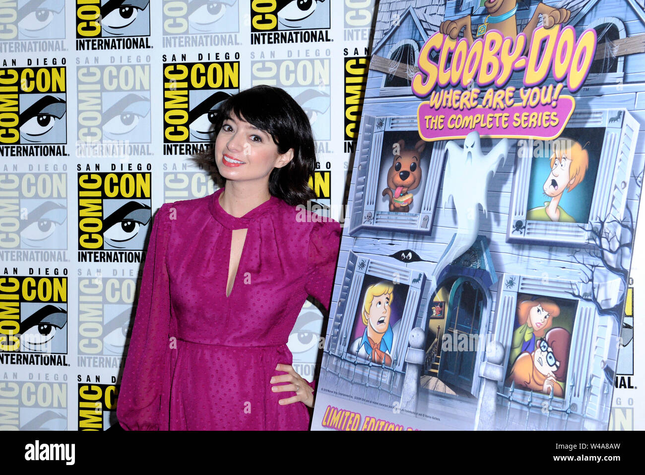 Kate Micucci at Photocall for 'Scooby-Doo's 50th Birthday Bash' at the ...