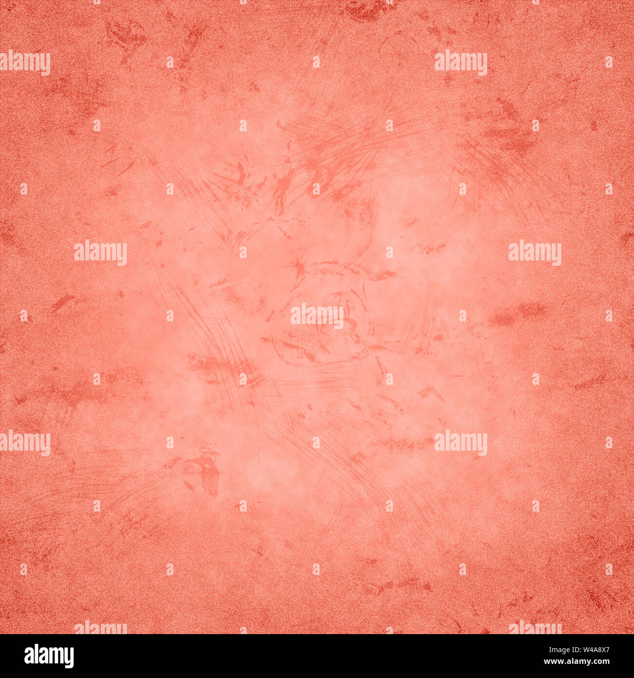 Coral pink color toned grunge old vintage dirty distressed texture ...