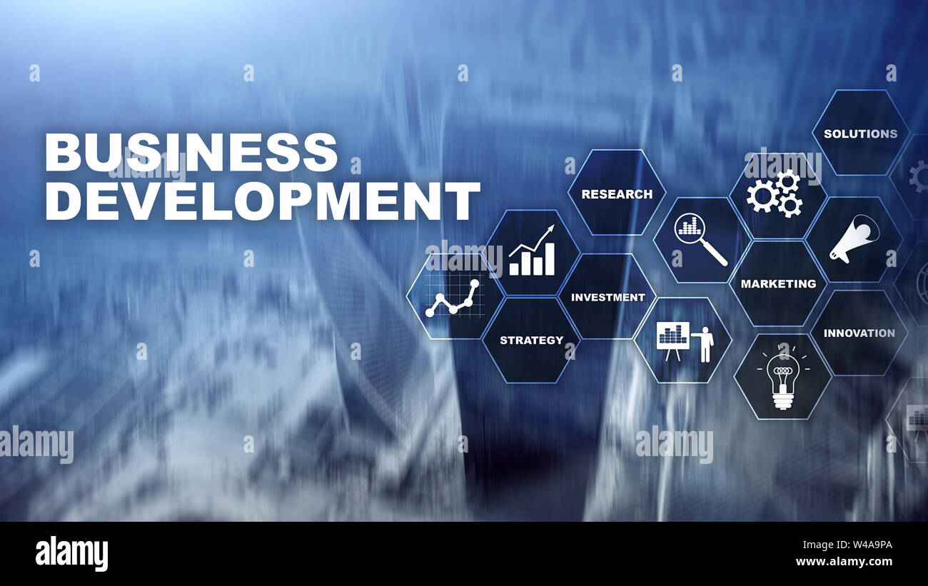 Business Development Startup Growth Statistics. Financial Plan Strategy ...