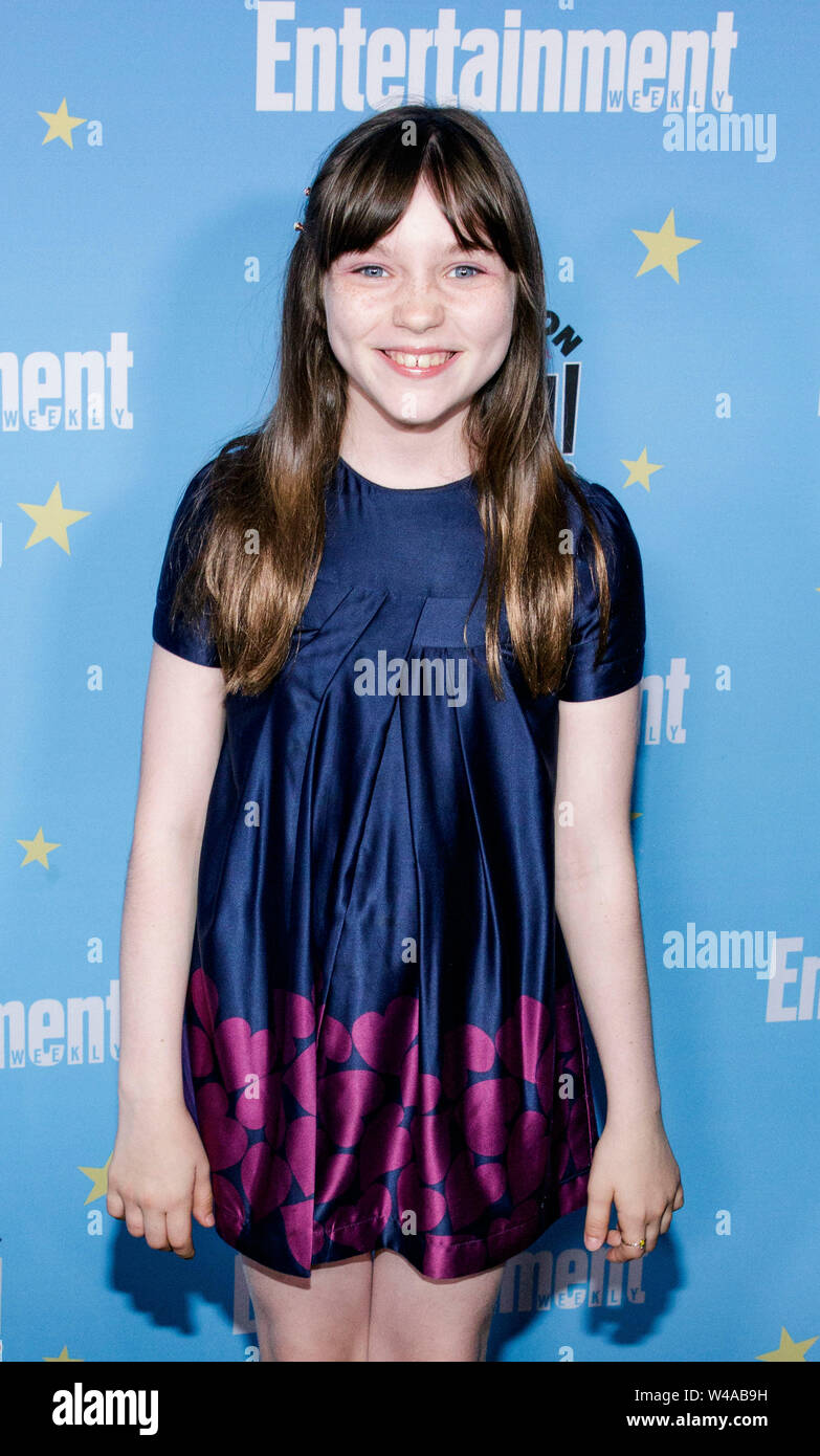 SAN DIEGO, CA - JULY 20: Alexa Swinton attends the Entertainment Weekly ...