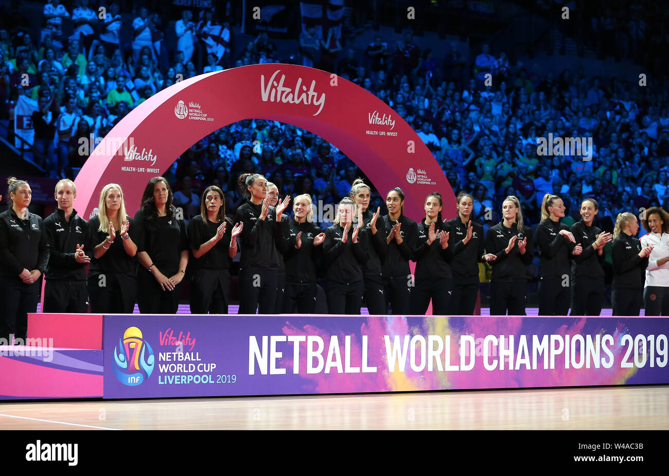 Netball world cup court hi-res stock photography and images - Alamy