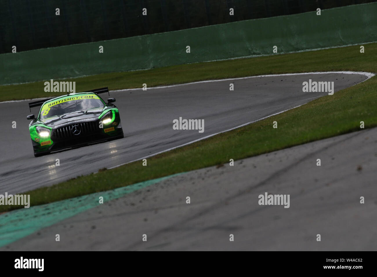 Stavelot, Belgium. 21st July, 2019. Team ABBA Racing Mercedes-AMG GT3 ...