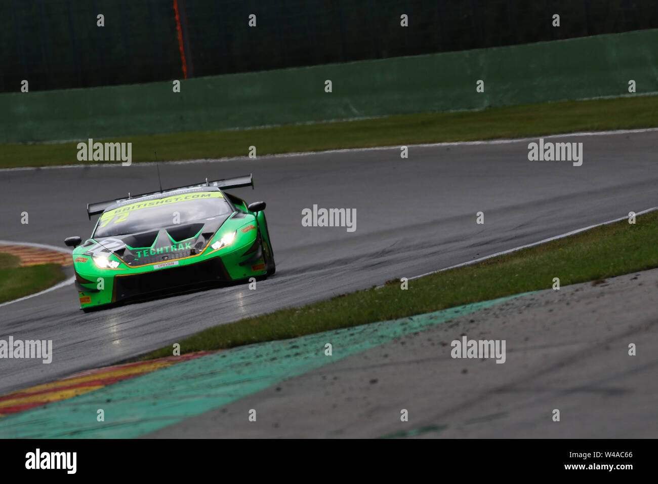 Stavelot, Belgium. 21st July, 2019. Barwell Motorsport Lamborghini ...