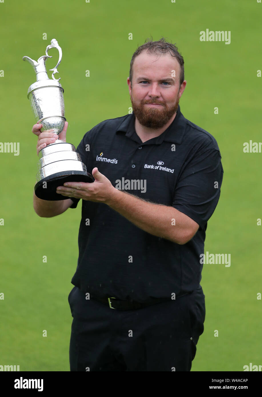 Shane lowry open trophy 2019 hi-res stock photography and images - Alamy