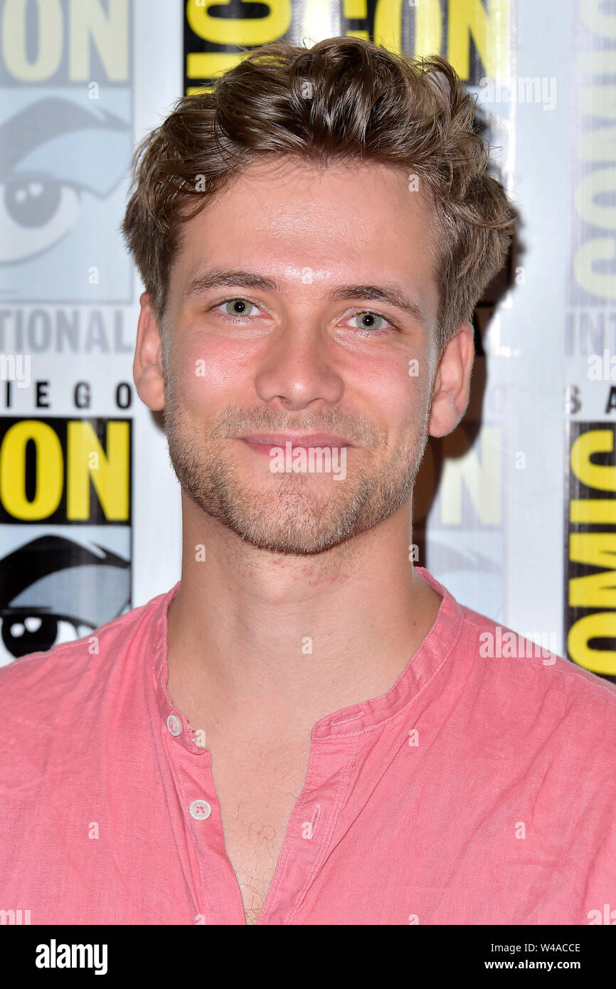 San Diego, USA. 19th July, 2019. Oliver Dench at the Photocall for The ...