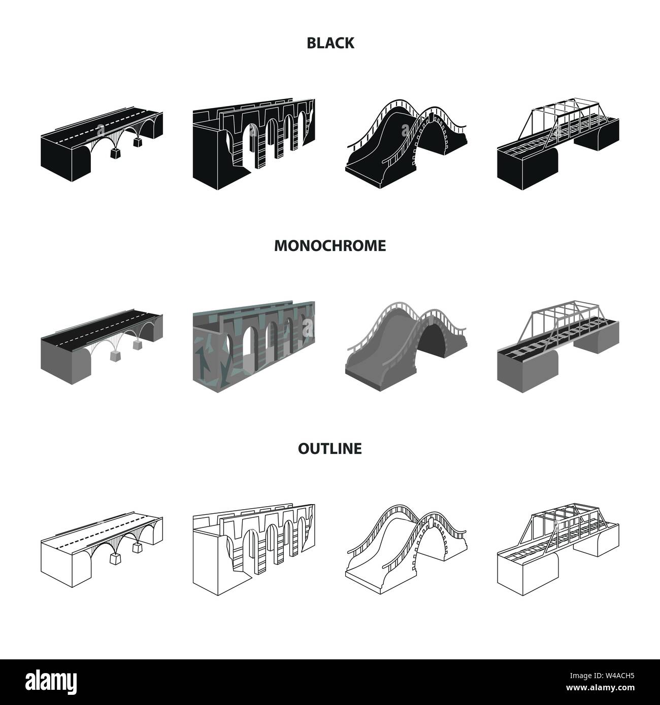 Isolated Object Of Connection And Design Icon Set Of Connection And Side Stock Vector