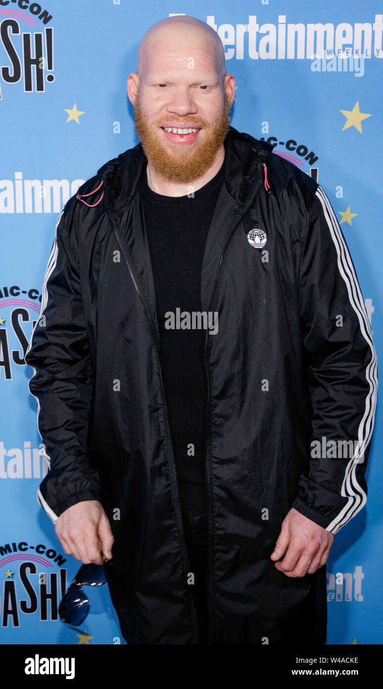 SAN DIEGO, CA - JULY 20: Krondon attends the Entertainment Weekly Comic ...