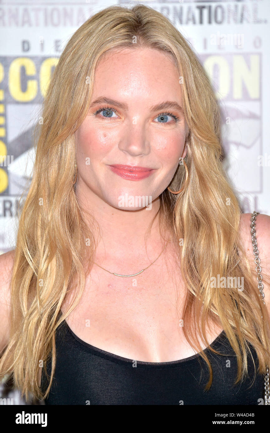 Tamzin Merchant at the Photocall for the Amazon Prime Video TV series ...