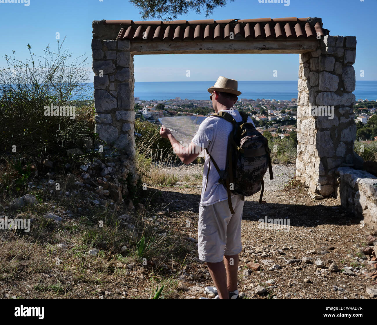 Map in stone hi-res stock photography and images - Alamy