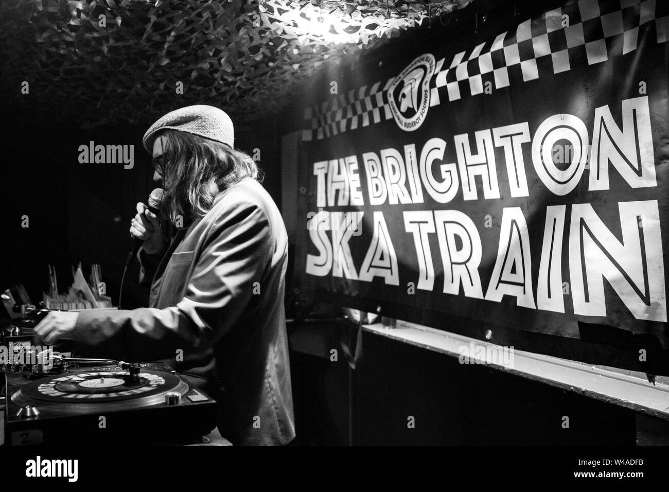 The Brighton Ska Train at Volks nightclub Brighton Stock Photo - Alamy