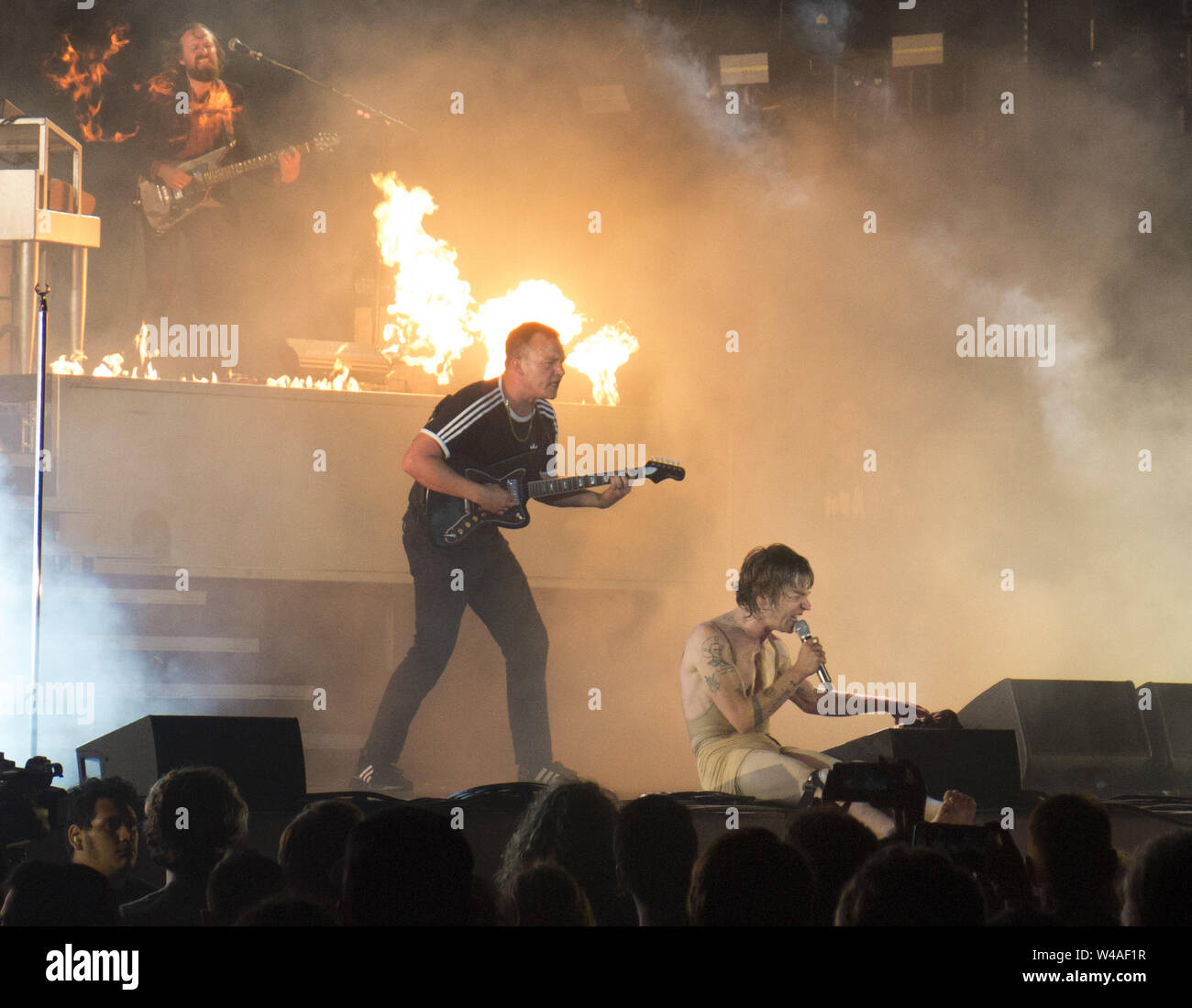 July 20, 2019 - Chula Vista, California, U.S - Guitarist Brad Shultz ...