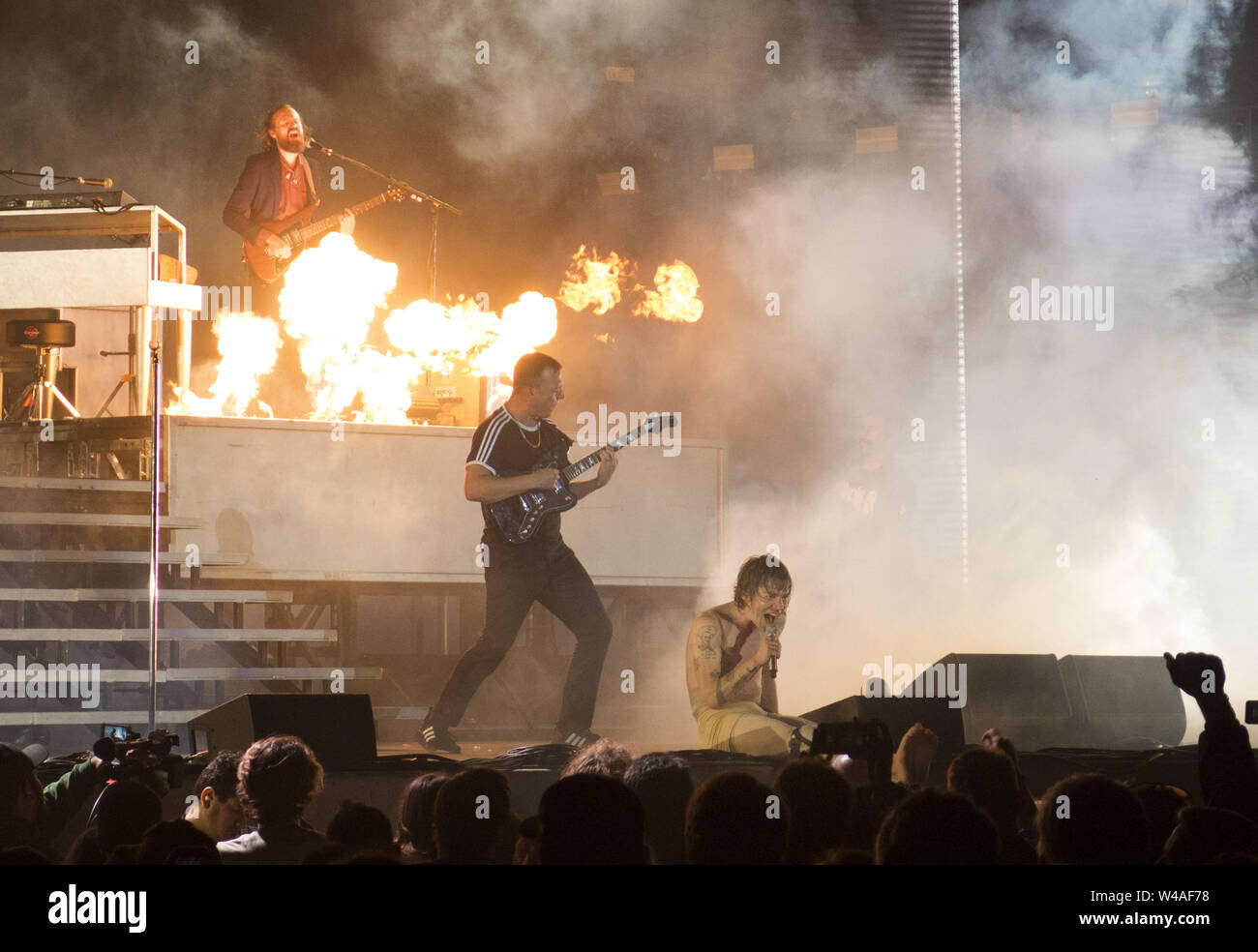 July 20, 2019 - Chula Vista, California, U.S - Guitarist Brad Shultz ...