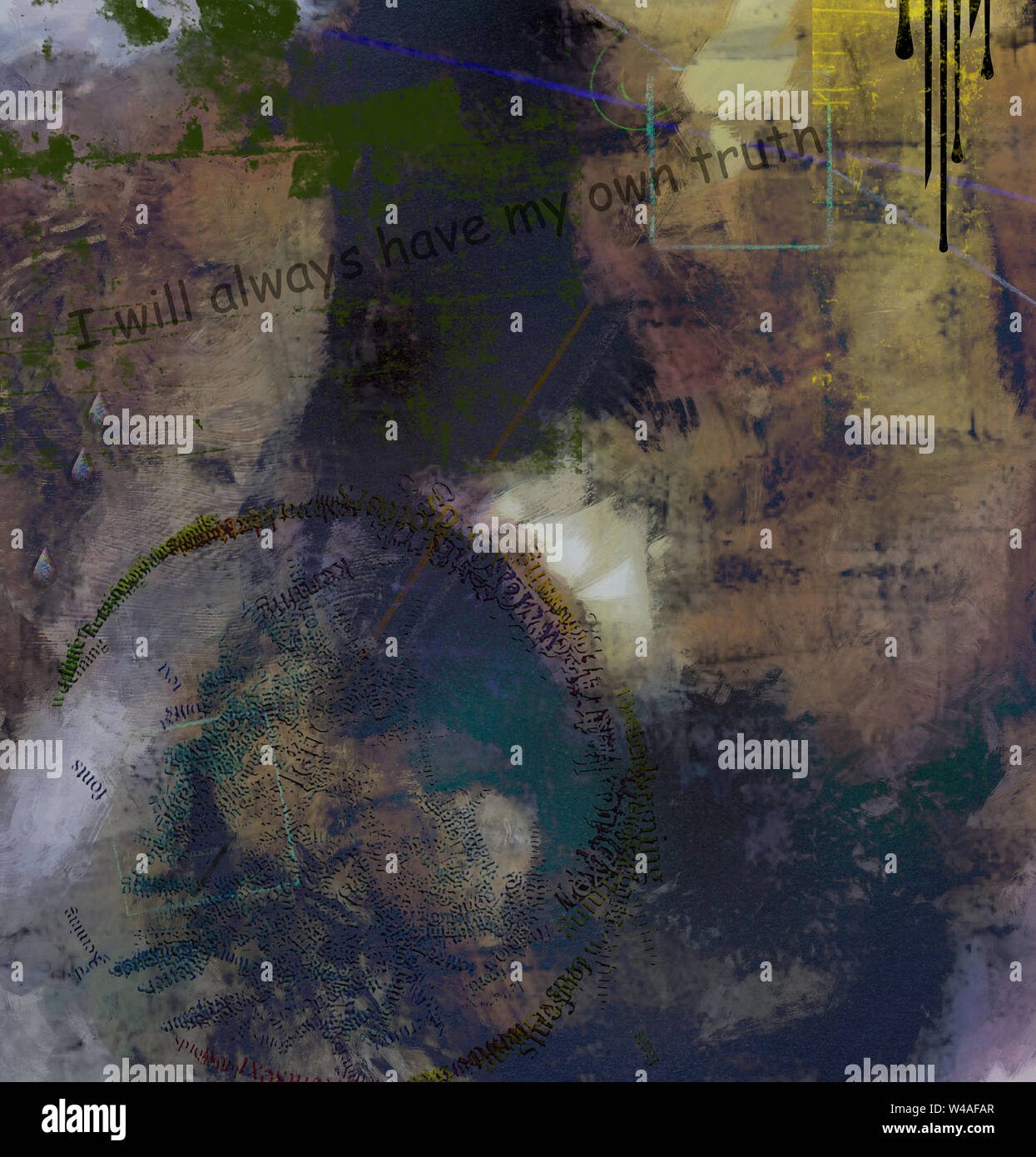 Dark Art Abstract. Artwork for creative graphic design Stock Photo - Alamy