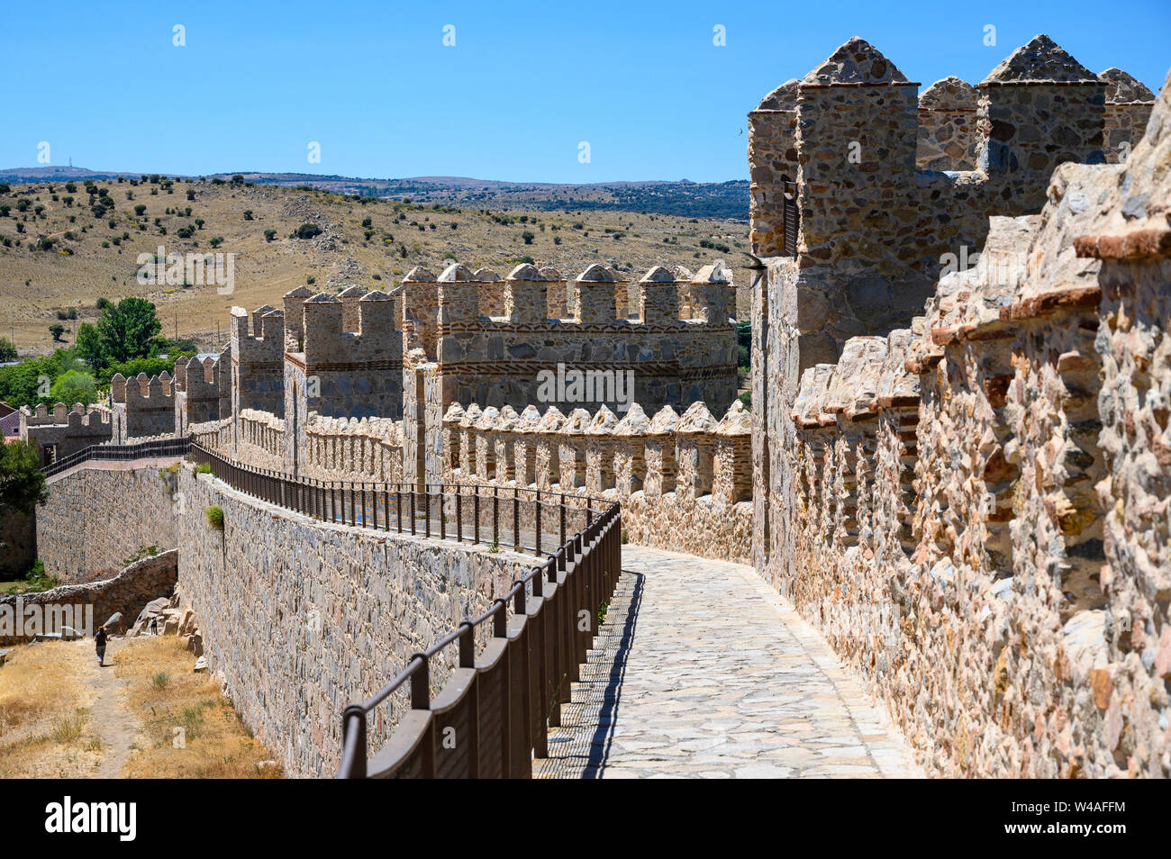 Medieval walls of avila hi-res stock photography and images - Alamy